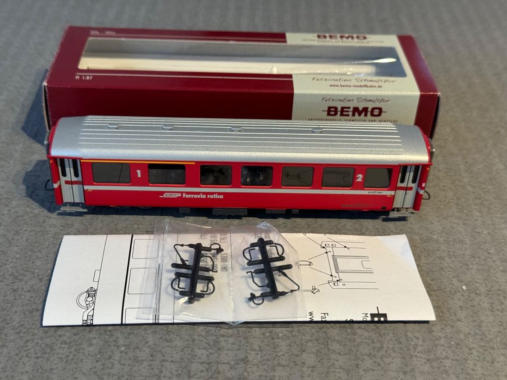 Bemo RhB AB 1543 EW I BB neurot 3256 163 (Gebraucht) in Bretzwil für ...