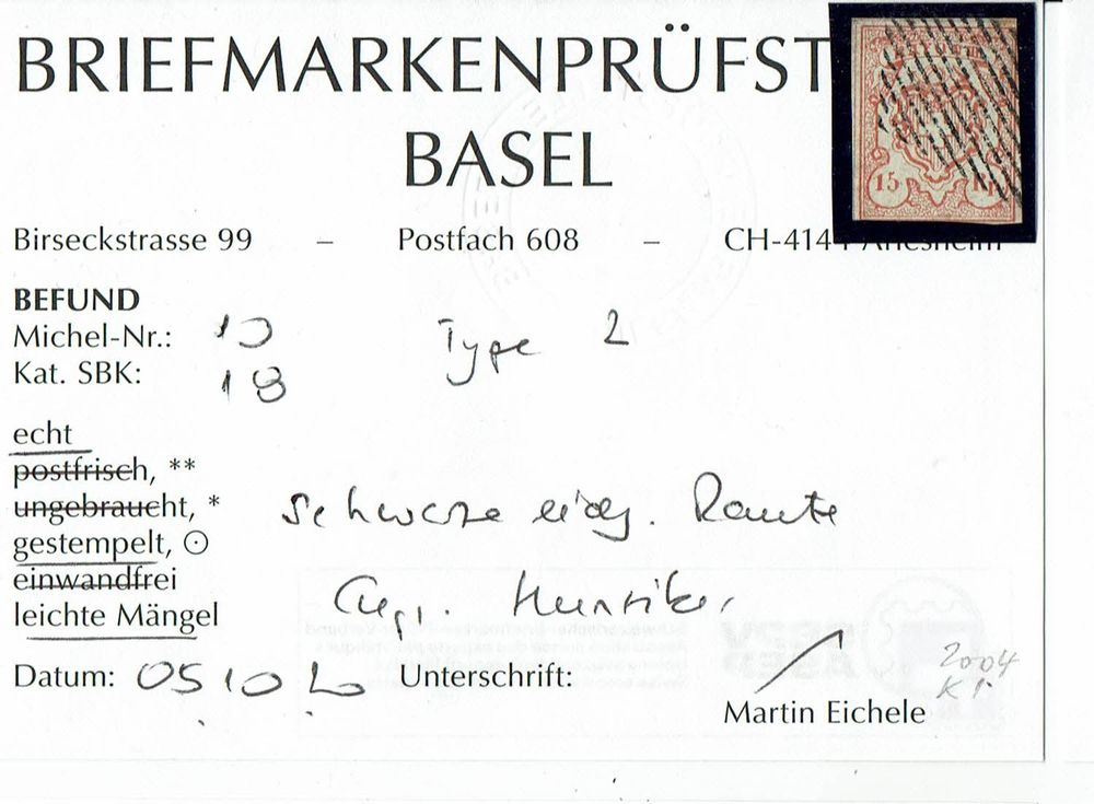 RAYONIII > 18 15RP T2 RAUTE GEZEICHNET BEFUND (Gebraucht) in Rüschlikon für CHF 150 – mit ...