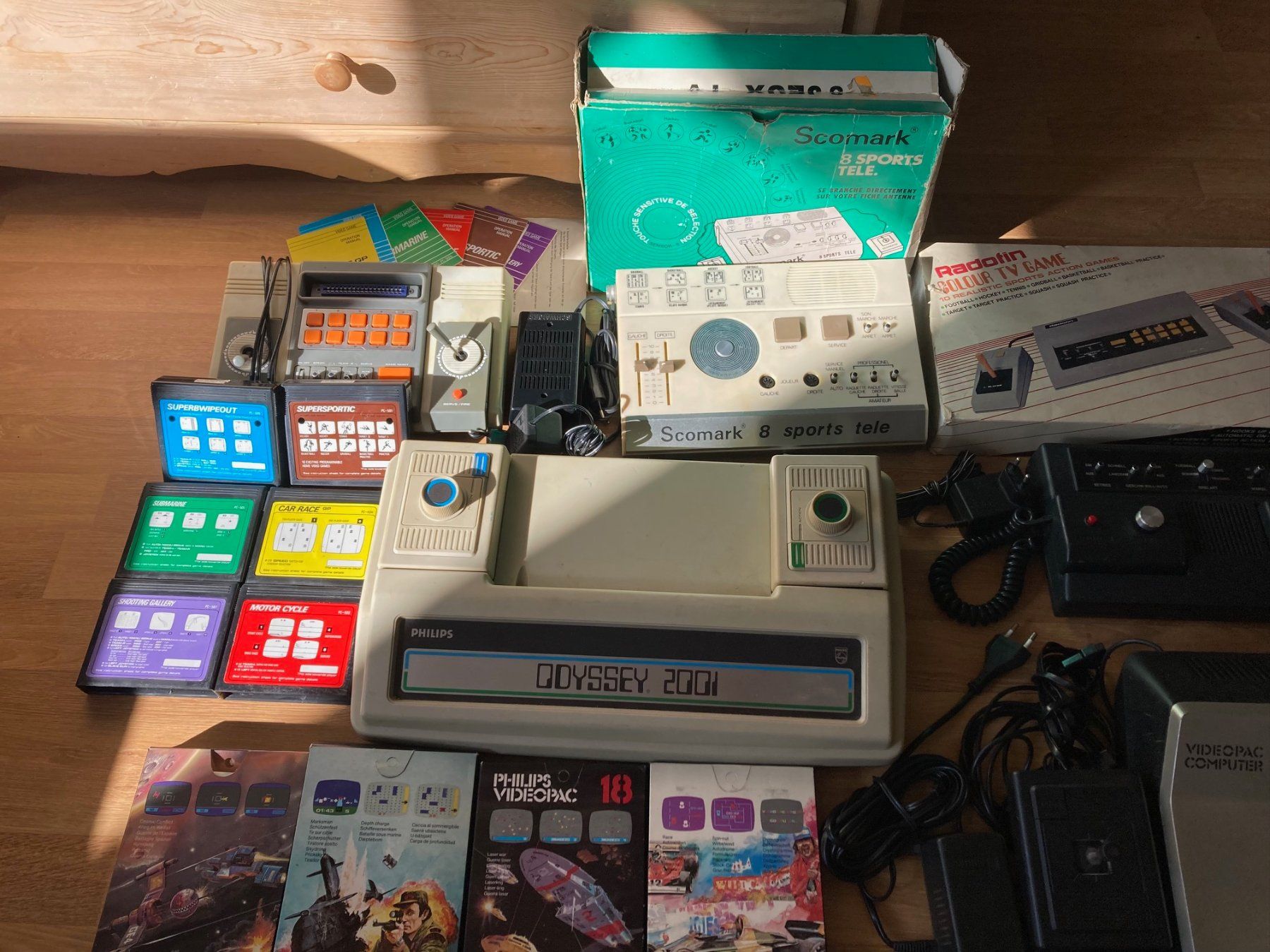 Philips Odyssey + Videopac G7000 uvm. 70er (?) Pong Spiele (Gebraucht ...