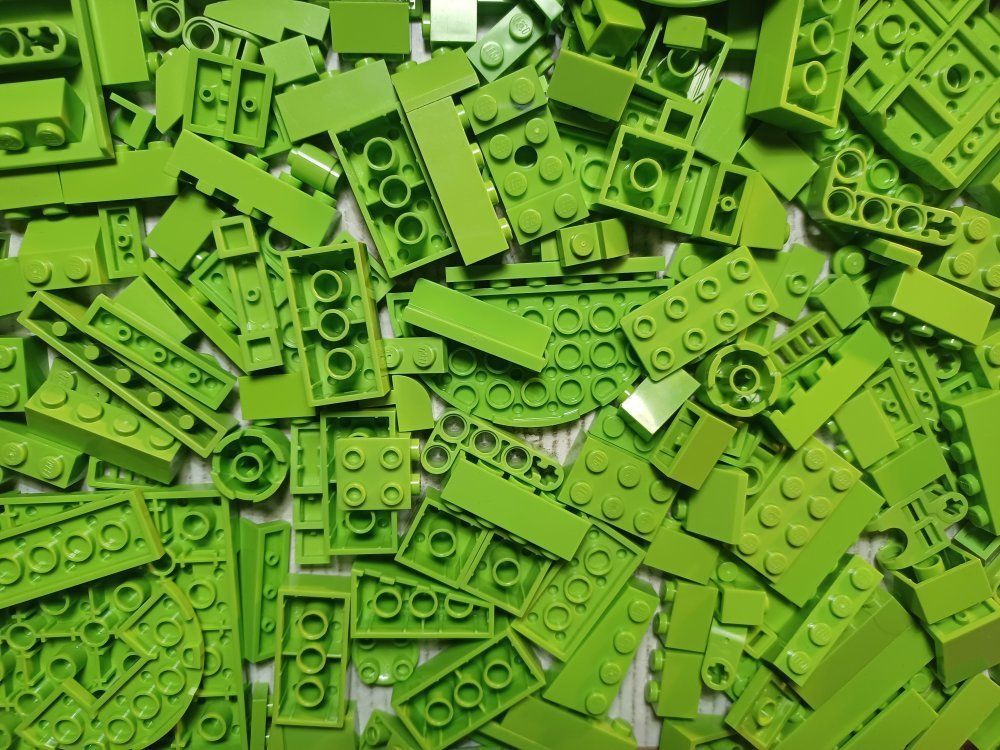 Lego 150 verschiedene grüne Lime -L75 | Kaufen auf Ricardo