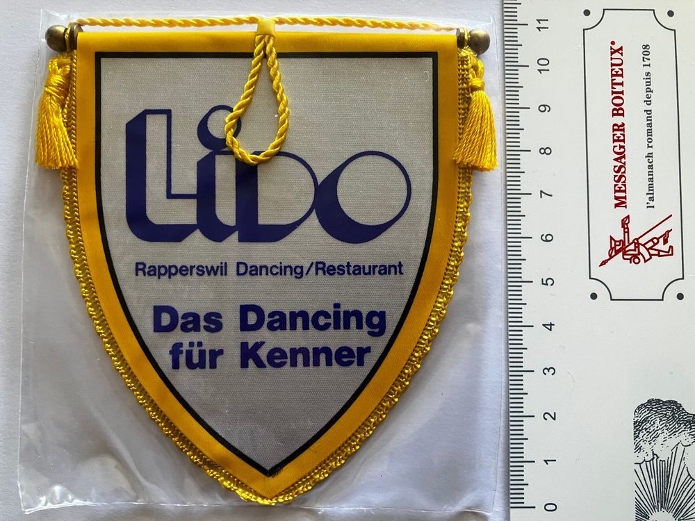 Vintage Fanion/Wimpel Lido Rapperswil / iis - Schmöcker (Neu und originalverpackt) in Gland für ...