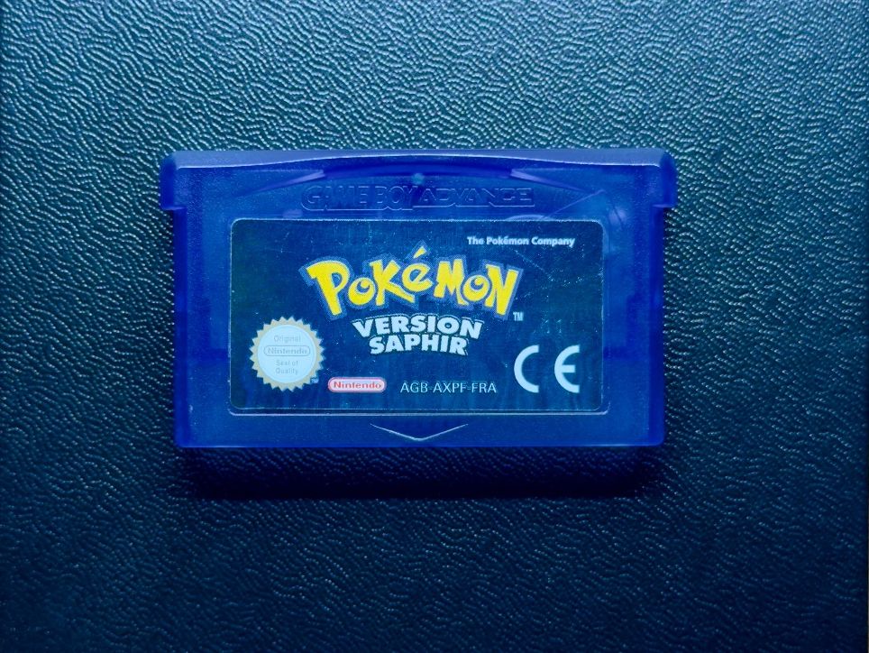 POKÉMON VERSION SAPHIR 🇫🇷 - Nintendo - Game Boy Advance (D'occasion) à ...