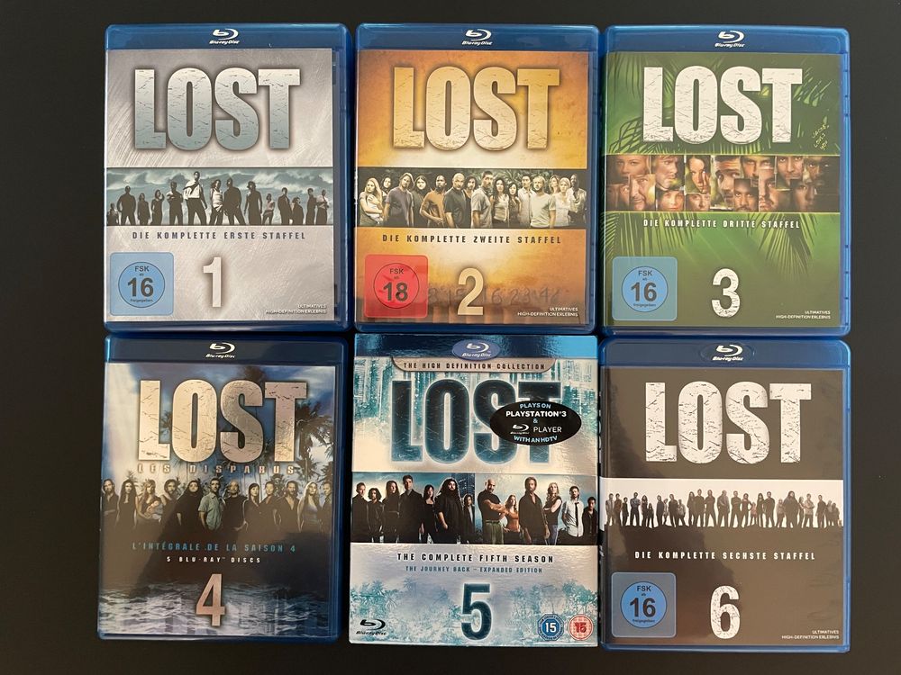 Komplette Serie LOST Blu-ray (Gebraucht) in für CHF 20 – mit Lieferung ...