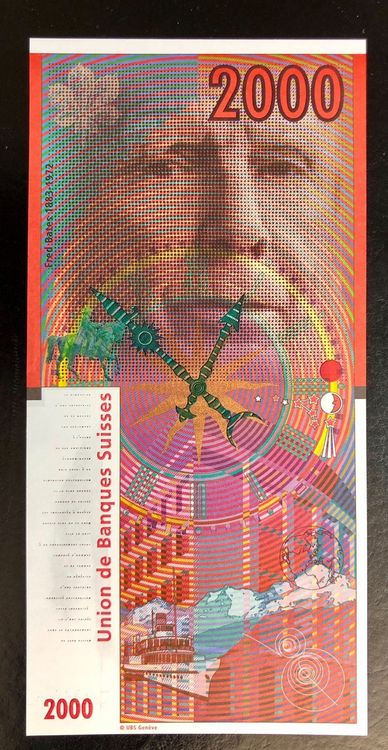 Schweiz Banknote Fr. 2000.- UBS (Neu (gemäss Beschreibung)) in Rümlang ...