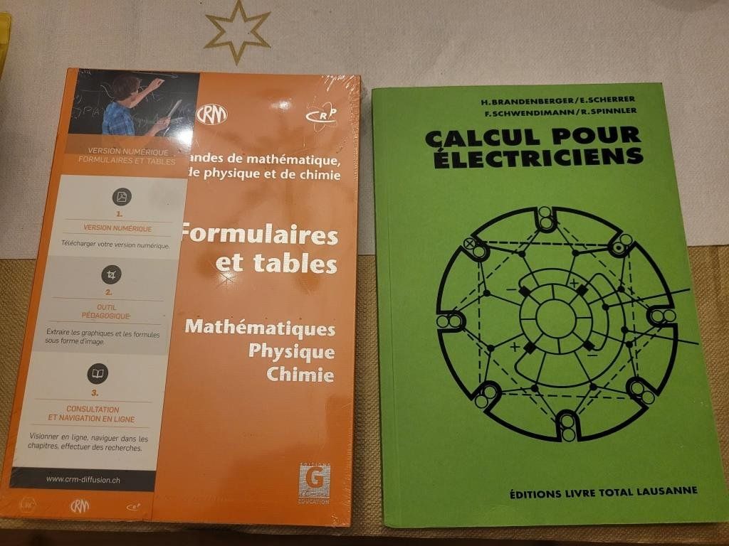 Livres Formulaire Mathématique, Physique et Chimie + Calcul (D'occasion ...