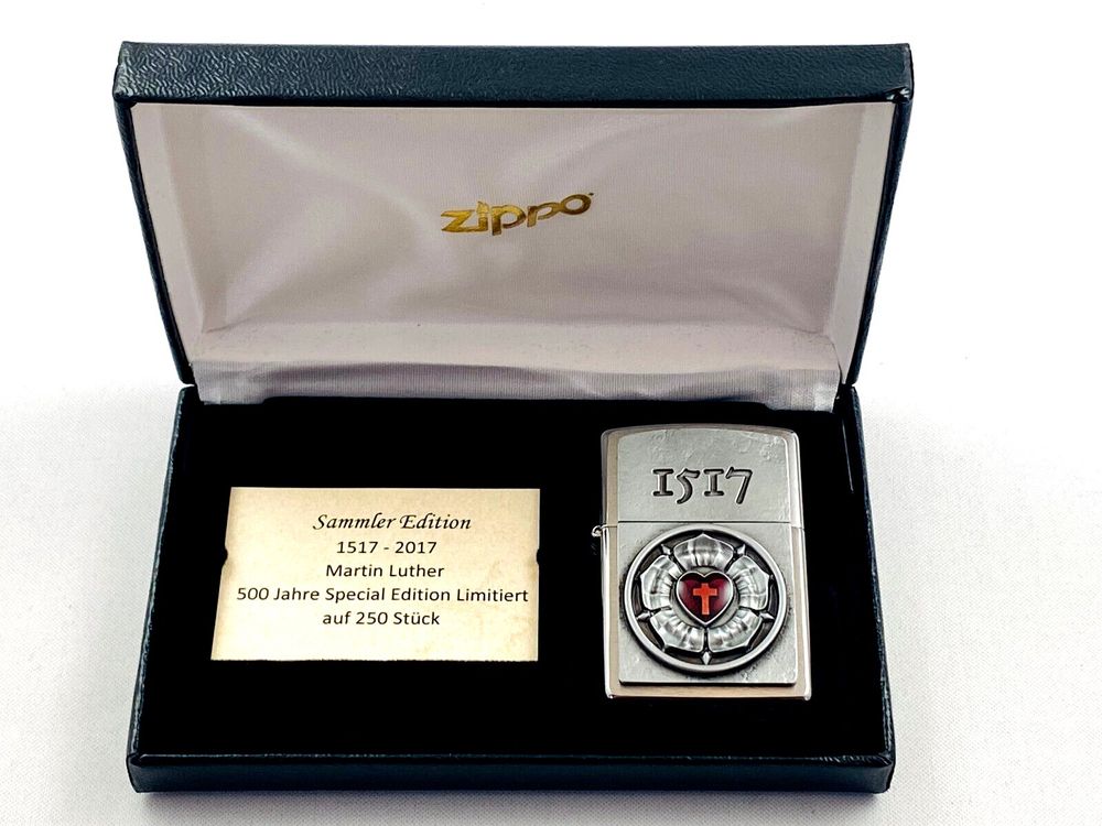 Zippo® Limited Edition 500 Jahre Martin Luther 127/250 | Kaufen auf Ricardo