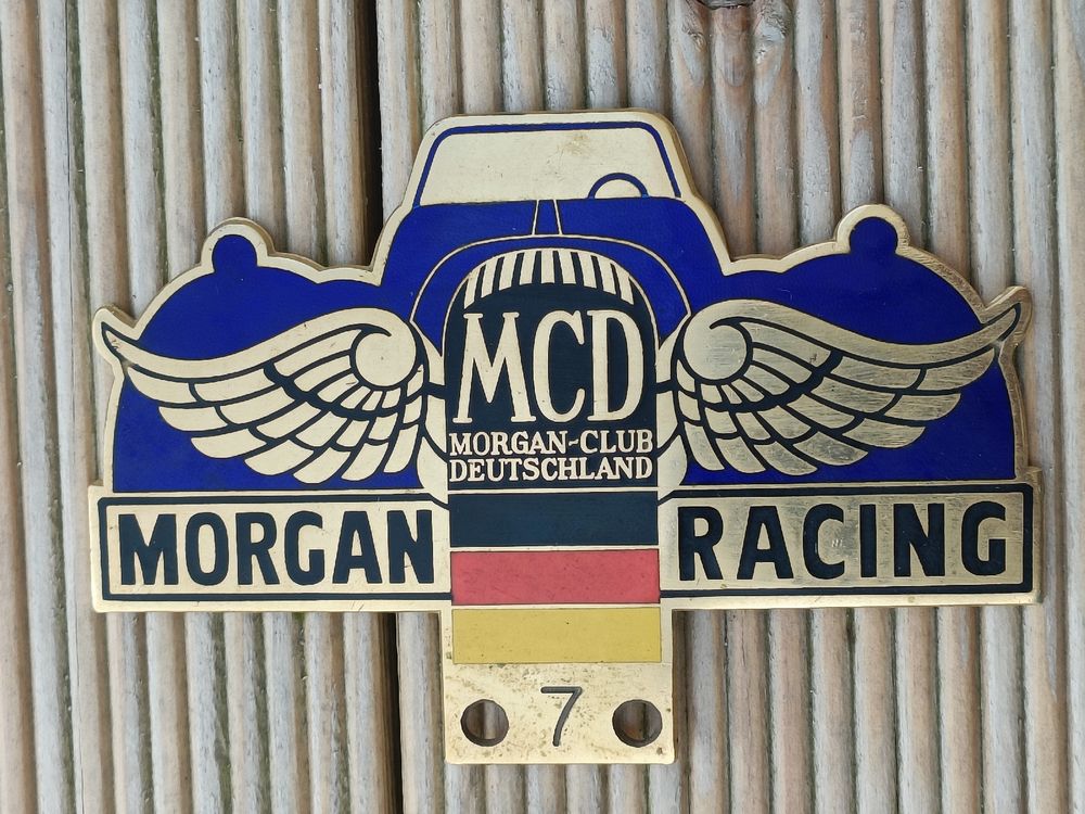Automobil Emblem / MORGAN Racing - MORGAN Club Deutschland (Gebraucht ...