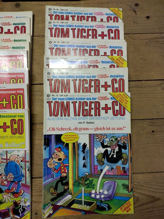 Tom Tiger comic Sammlung Antik | Kaufen auf Ricardo