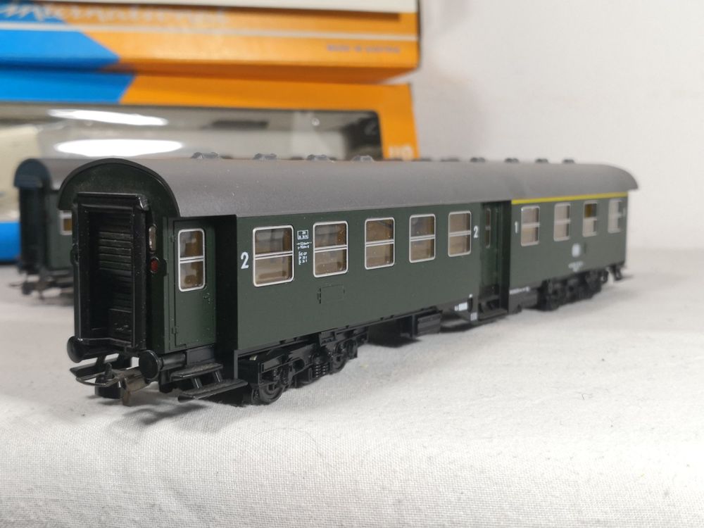 Antik 3x Roco Personenwagen Modellbahn Modelleisenbahn | Kaufen auf Ricardo