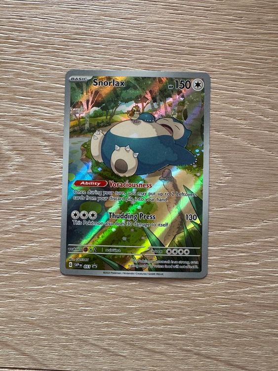 Pokemon SVP 051 Snorlax Promo Card 151 EN | Kaufen auf Ricardo
