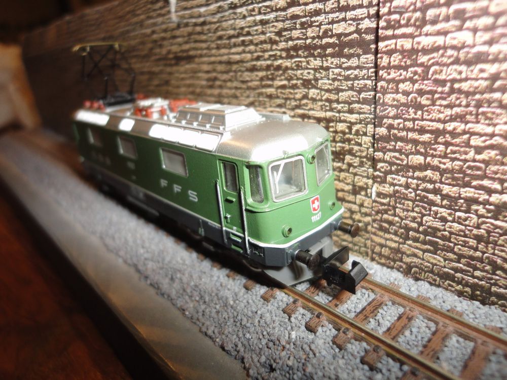 E-Lok Re4/4 grün SBB Minitrix 2071 Spur N (Neu (gemäss Beschreibung)) in Rheinfelden für CHF 37 ...