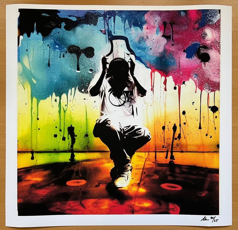 Chris Boyle Street Art Banksy Style limited 20/25 | Kaufen auf Ricardo