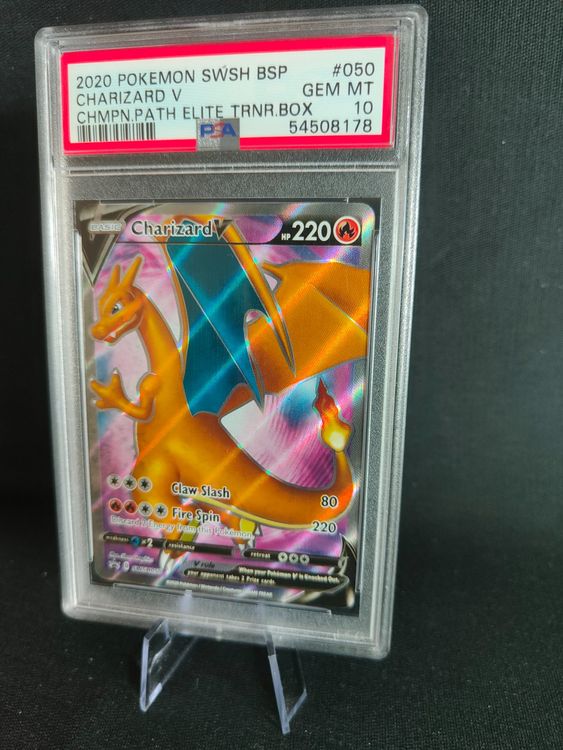 Pokemon Champions Path Elite Charizard V PSA 10 (Gebraucht) in ...