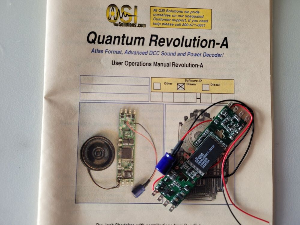 QSI - Quantum Revolution - Sound Decoder - EMD-GP40 | Kaufen auf Ricardo