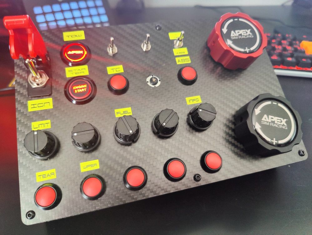 Apex Simracing Downforce Button Box | Kaufen auf Ricardo
