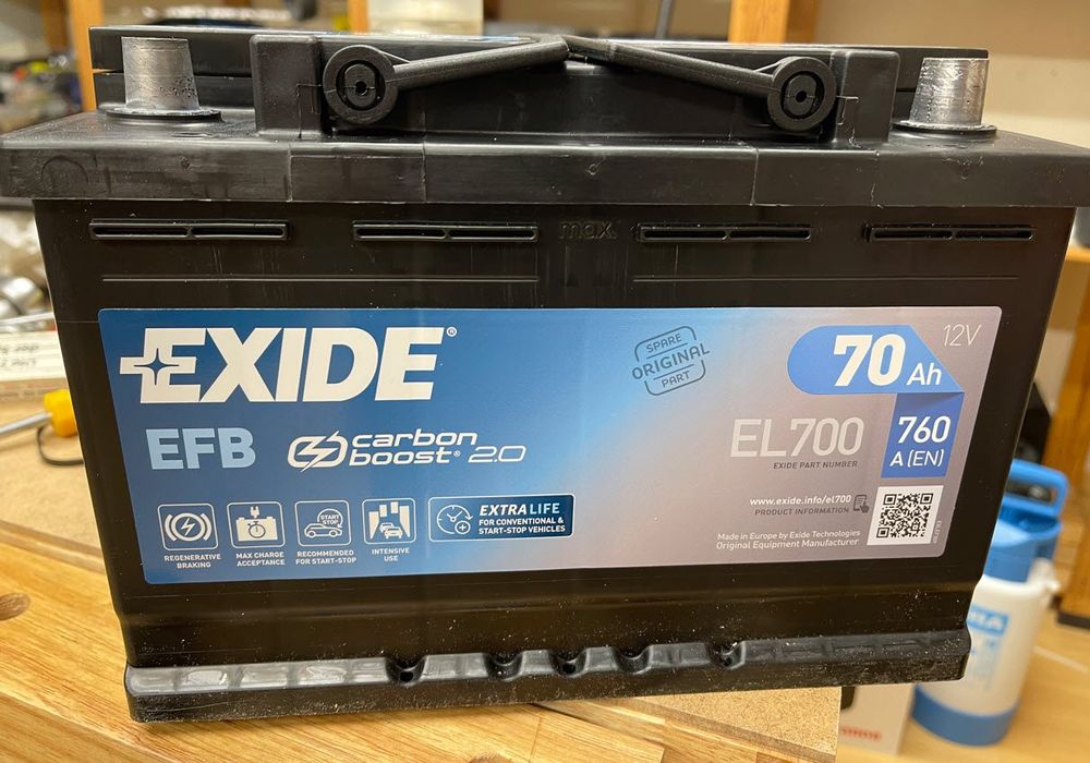 Exide EL700 Start&Stop Batterie EFB 70Ah 760A | Kaufen auf Ricardo