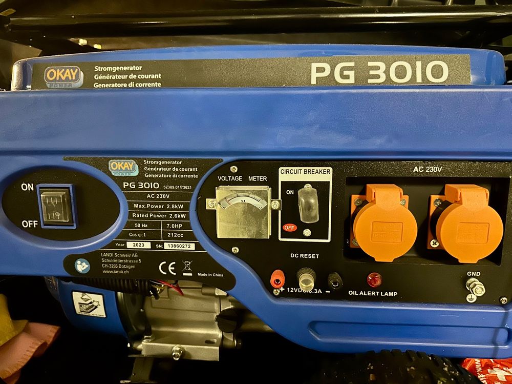 Stromgenerator Okay Power 2.78 kW, Neu, ungebraucht (Neu (gemäss ...