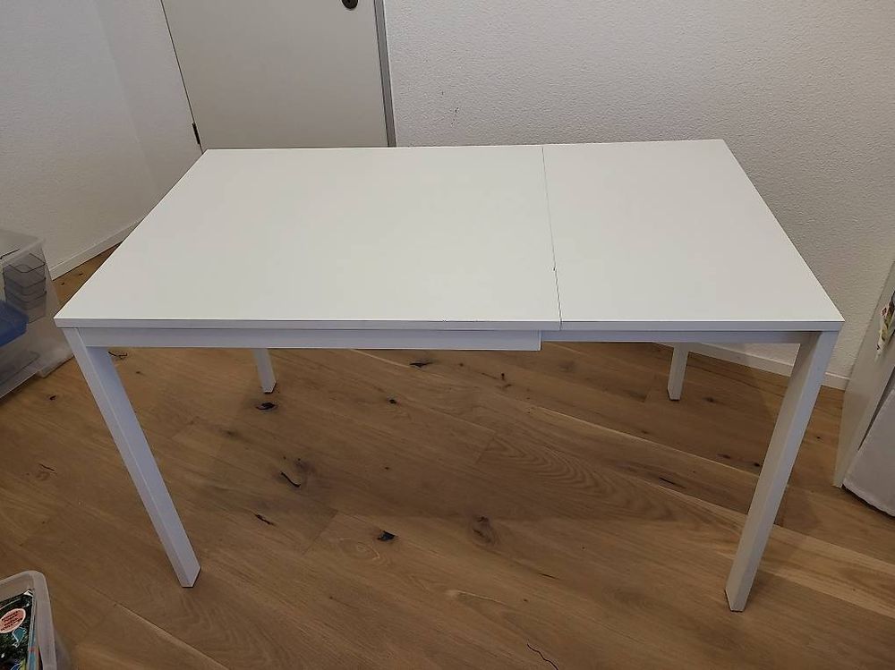 Ikea Tisch Weiss Ausziehbar