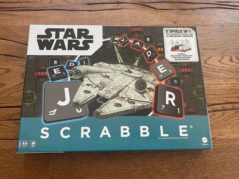 Star Wars Scrabble Brettspiel 2 Spiele in 1 NEUWERTIG! (Gebraucht) in ...