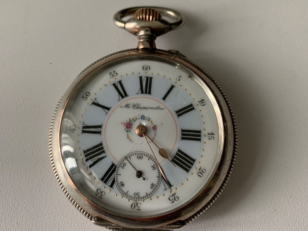 Antike Taschenuhr läuft Silber (Gebraucht) in Stadel für CHF 59 – mit Lieferung auf Ricardo kaufen
