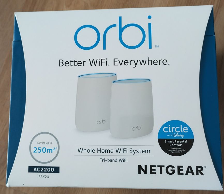 ORBI RBK20 Router mit zwei Satellite | Kaufen auf Ricardo