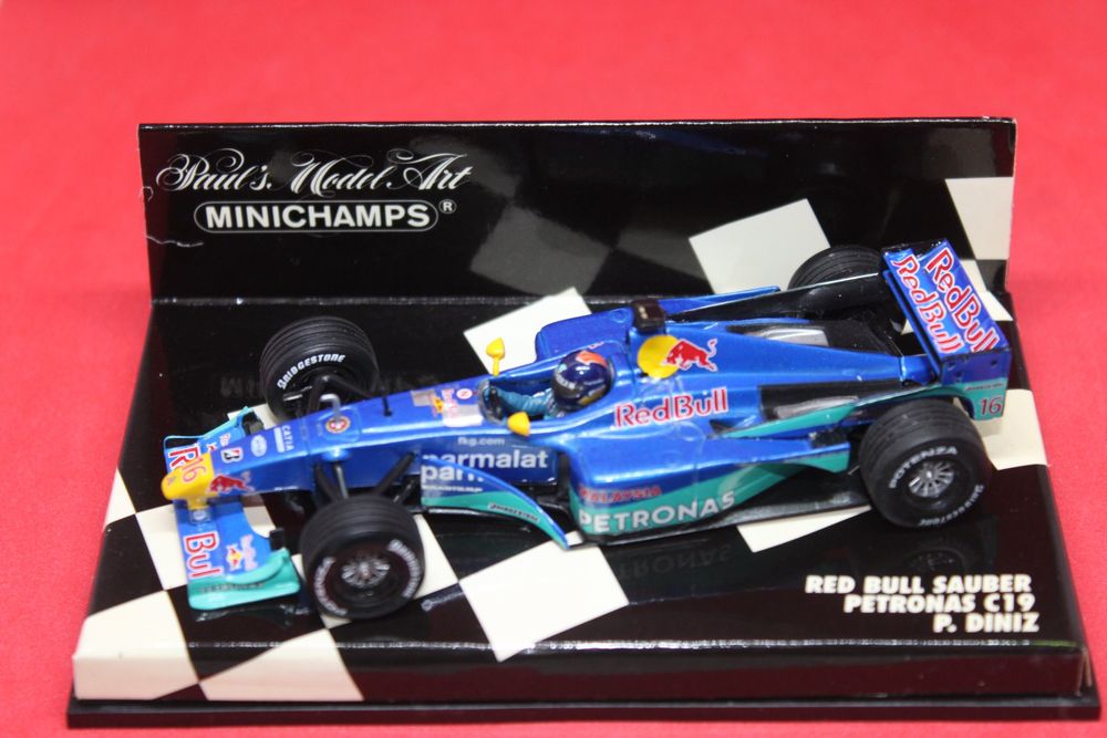 1/43 Red Bull Sauber Petronas C19 (2000) - #16 P. Diniz (Gebraucht) in ...