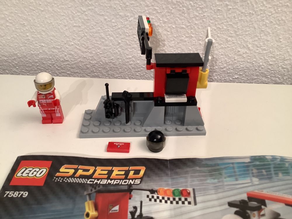 Lego Speed Champions Scuderia Ferrari SF16-H 75879 (Gebraucht) in ...