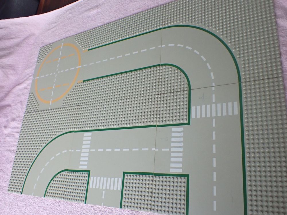 6 schöne alte Strassen Platten LEGO System mit SPACE Platte | Kaufen ...
