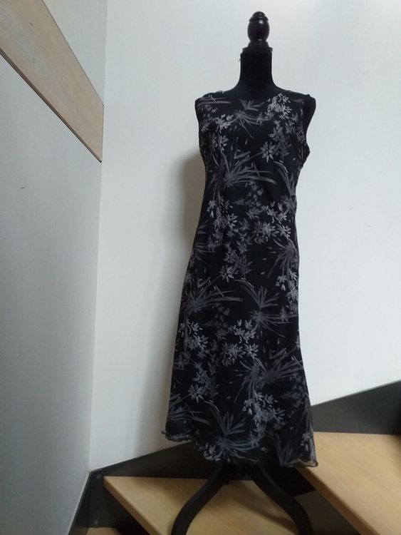 Robe en mousseline Emma Pernelle noire & blanche | Kaufen auf Ricardo