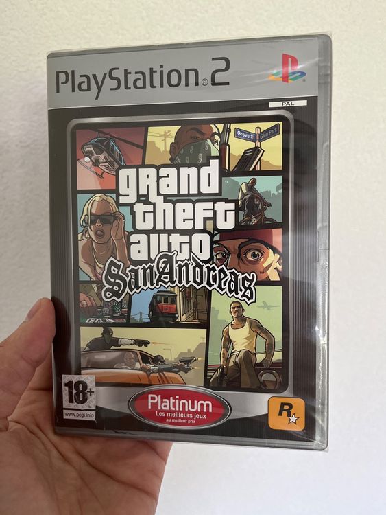 GTA San Andreas - PS 2 Neuf et le Guide complet | Kaufen auf Ricardo