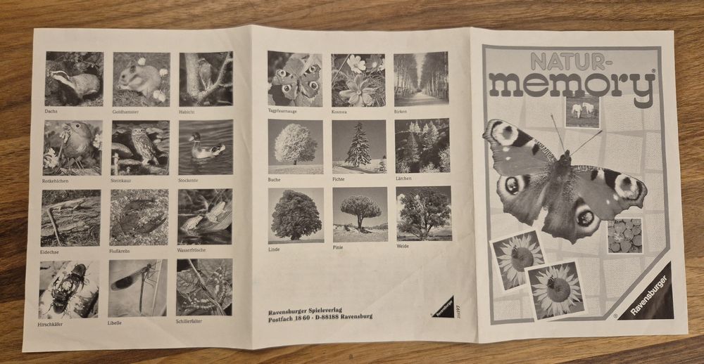 Ravensburger Natur Memory (Gebraucht) in Domat/Ems für CHF 2.2 – mit ...