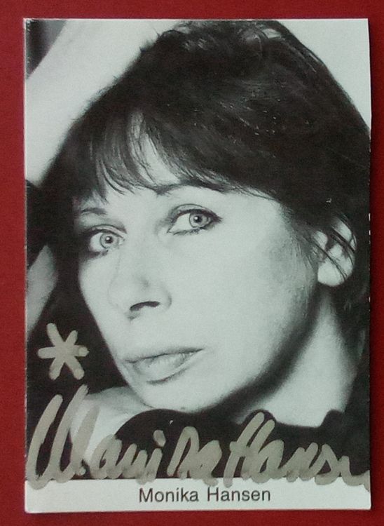 Monika Hansen Autogramm signiert Fotopostkarte 10x15cm (Gebraucht) in ...