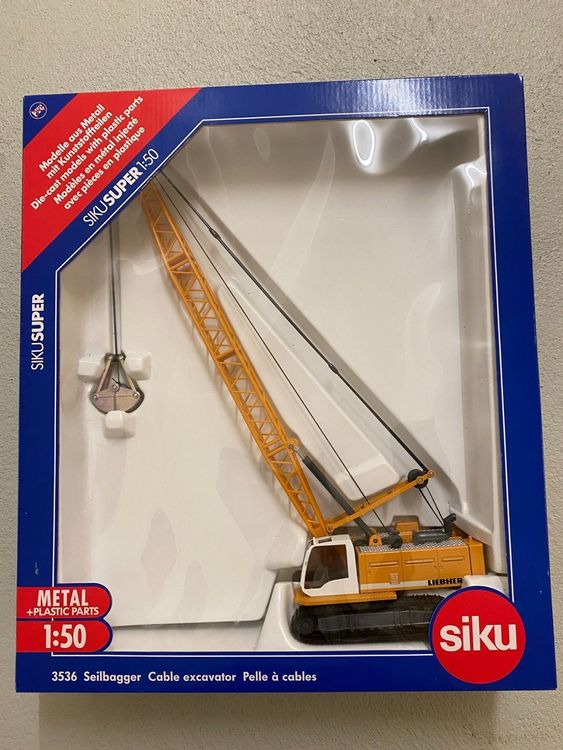 NEU Siku Seilbagger Liebherr 1:50 (3536) (Neu und originalverpackt) in ...