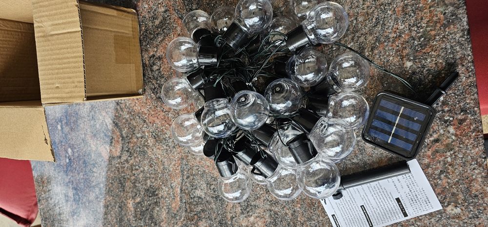 Neu Solar Lichterkette für Garten, Balkon, Party Deko (Neu und originalverpackt) in Selzach für ...