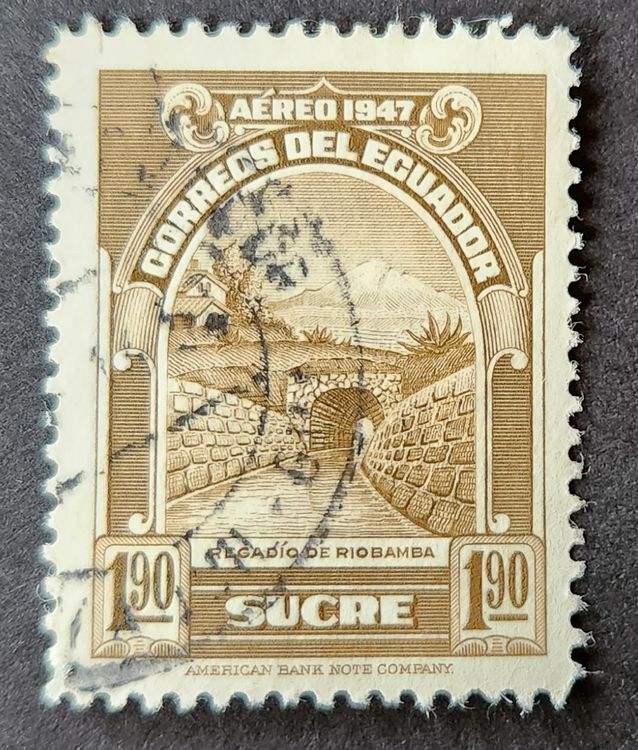 Ecuador-Mi 640 (1947) (6) (Gebraucht) in Hittnau für CHF 1 – mit Lieferung auf Ricardo kaufen