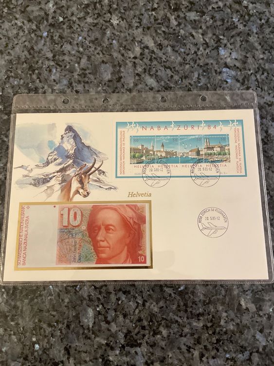Banknotenbrief Schweiz (Neu (gemäss Beschreibung)) in Schlossrued für CHF 20 – mit Lieferung auf ...