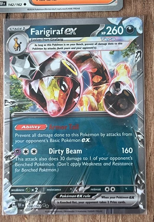 67 Temporal Forces Pokemon Cards (+ Farigiraf Ex) (Neu (gemäss ...