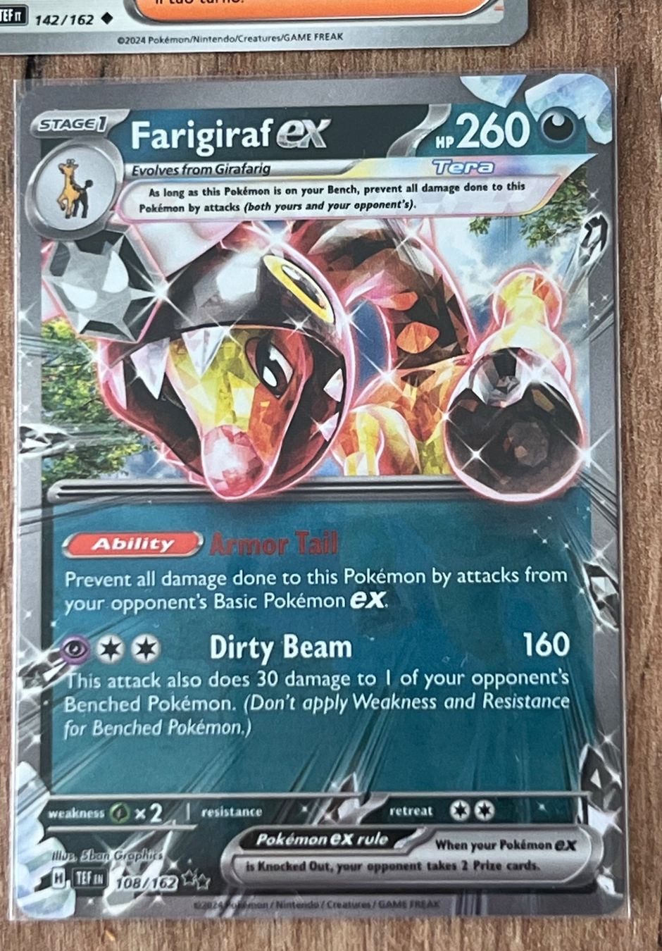 67 Temporal Forces Pokemon Cards (+ Farigiraf Ex) (Neu (gemäss ...