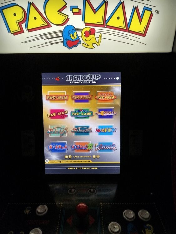 Arcade 1Up Pac-Man Legacy Edition Automat (Neu (gemäss Beschreibung ...