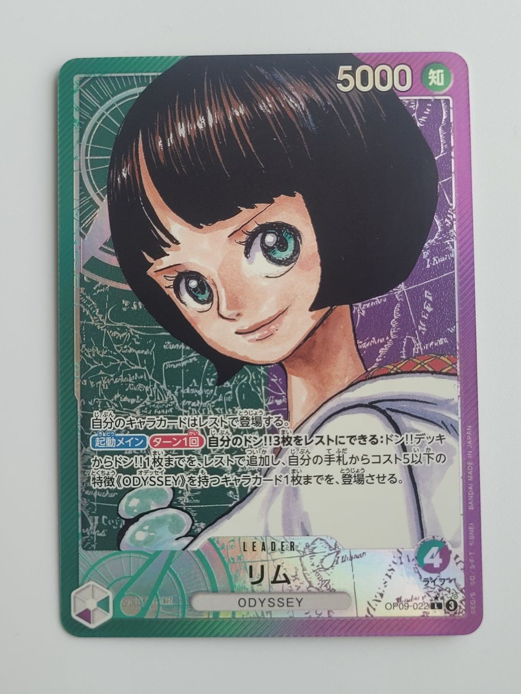 One Piece TCG Lim OP09-022 Leader Alt Art Parallel JP (Neu (gemäss ...
