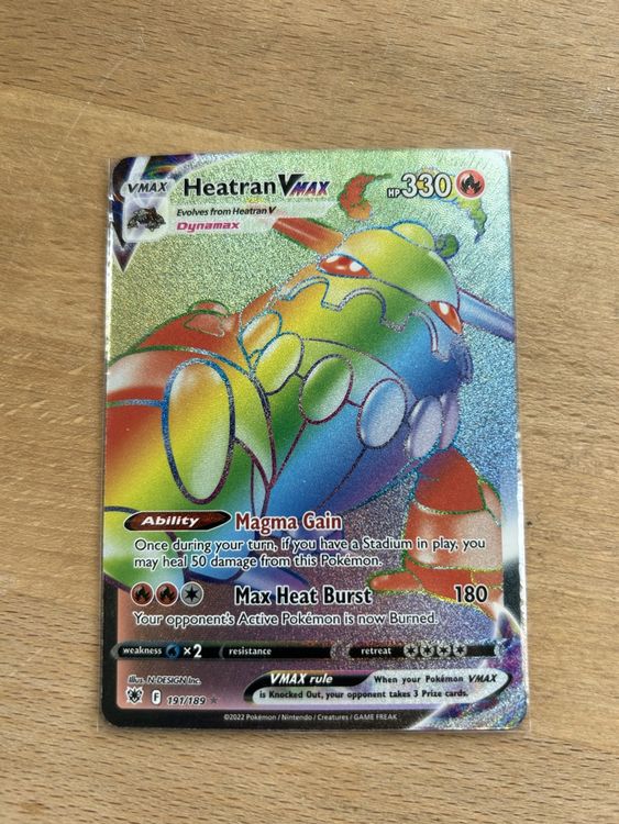 Heatran VMAX Rainbow Rare | Kaufen auf Ricardo
