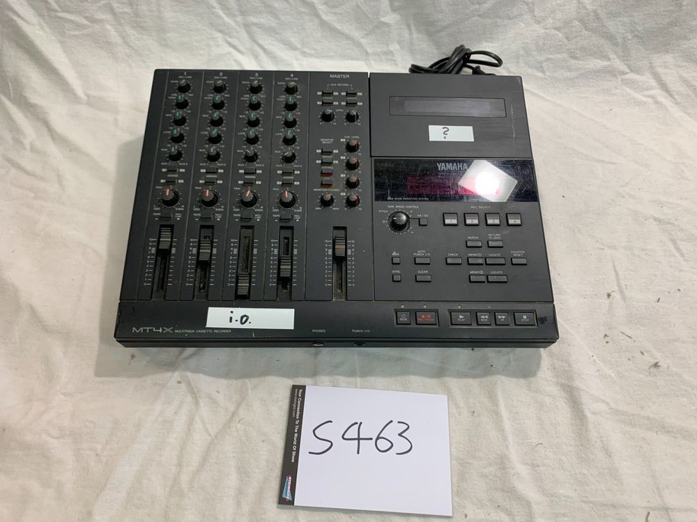Yamaha MT4X Mischpult mit Kassetten Rekorder (S463) (Gebraucht) in Däniken SO für CHF 120 – mit ...