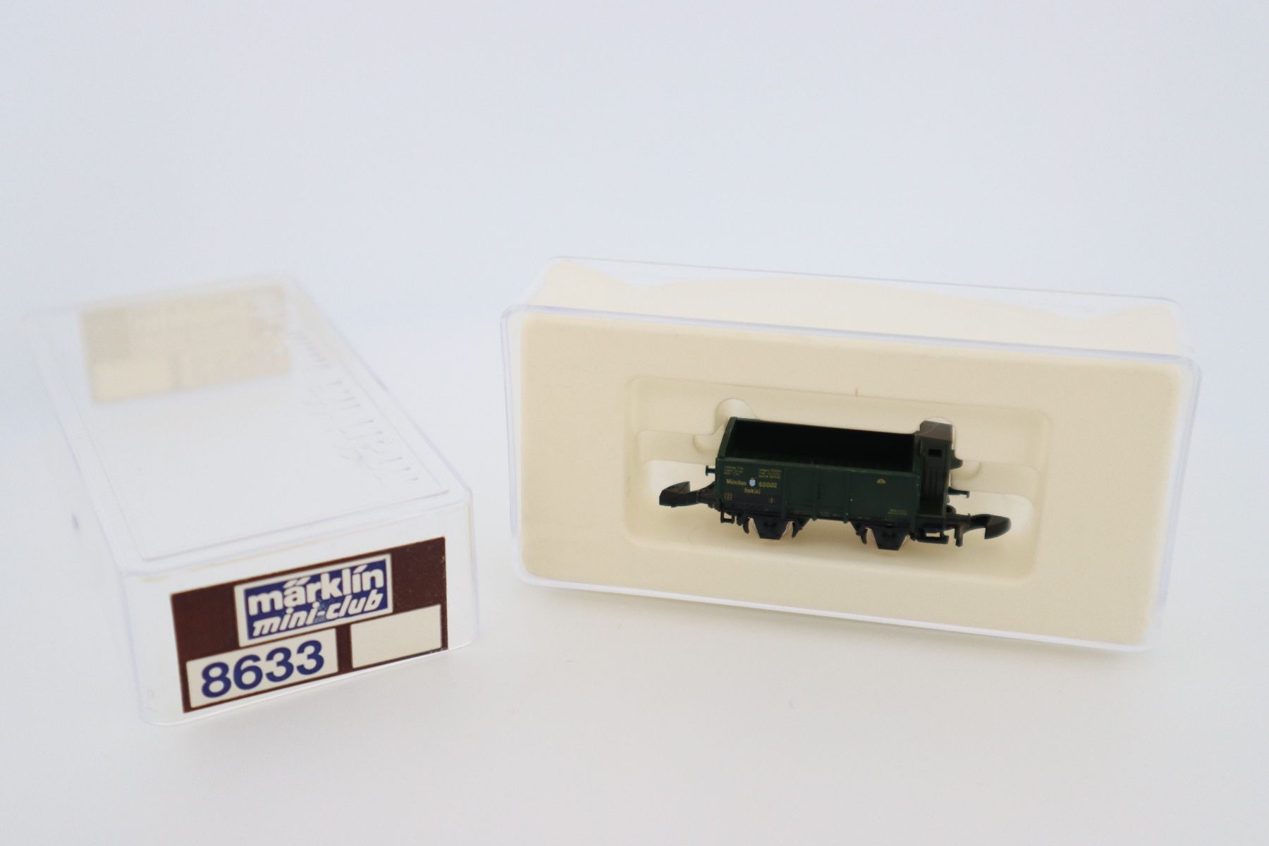 Märklin Z 8633 Ommu Güterwagen DB grün neuwertig (Gebraucht) in Zürich ...