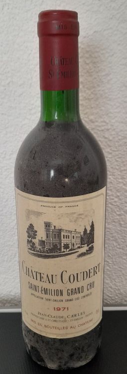 Saint-Emilion, Jahrgang 1971, Chateau Coudert, Gran Cru (Neu und ...