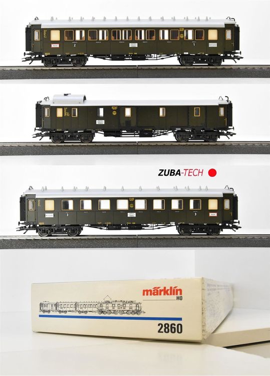 Märklin 2860 Wagenset-3tlg der DRG H0 (Gebraucht) in für CHF 46.5 – mit ...