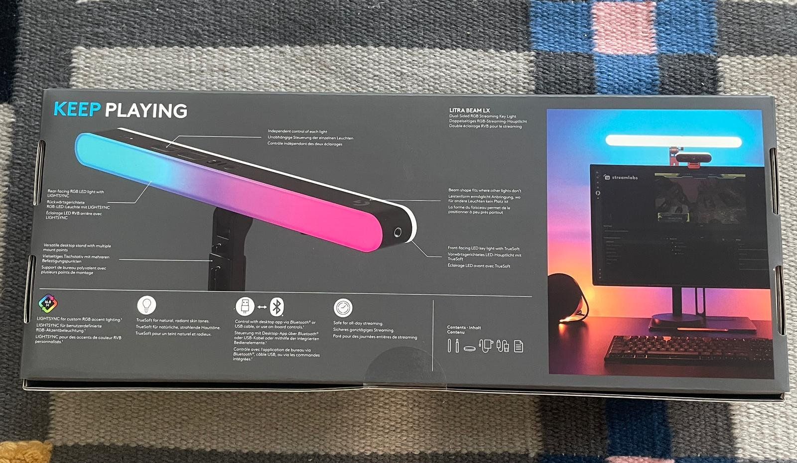 🔥 Logitech Litra XL–Profi-LED-Panel für Streamer etc. 🔥 (Neu und ...