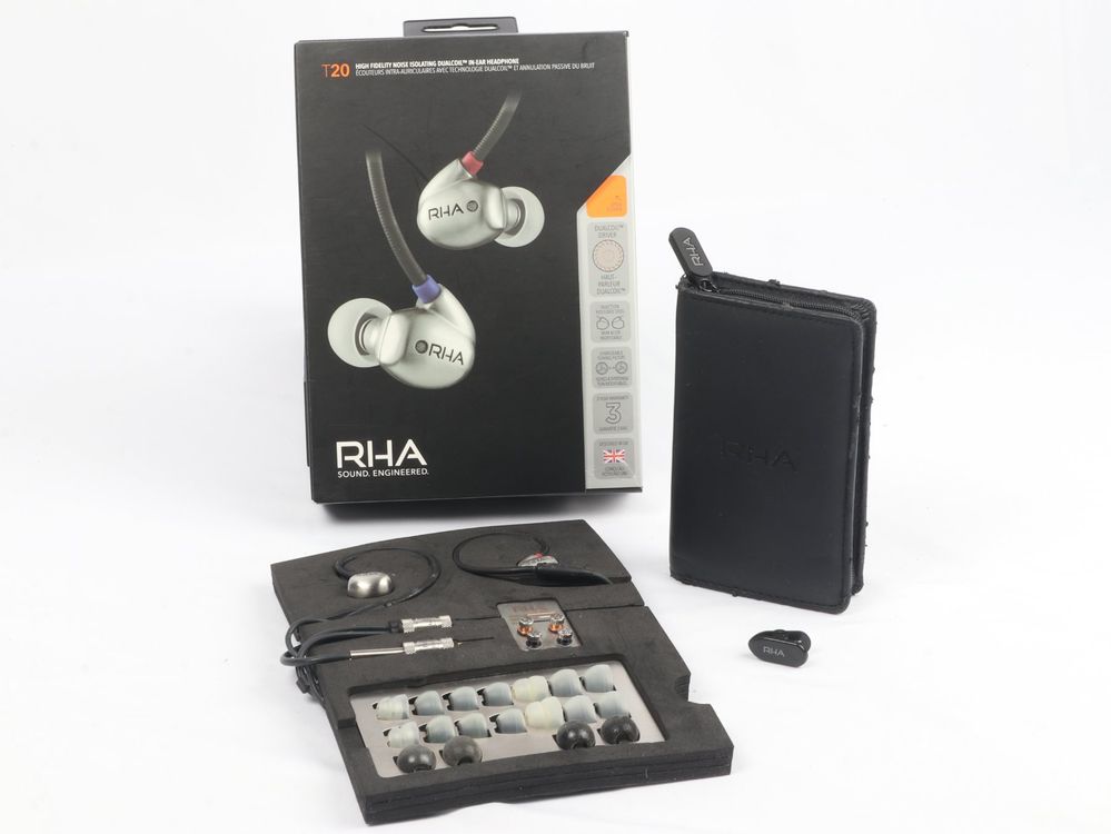 RHA T20 DualCoil In-Ear Kopfhörer aus Edelstahl | Kaufen auf Ricardo