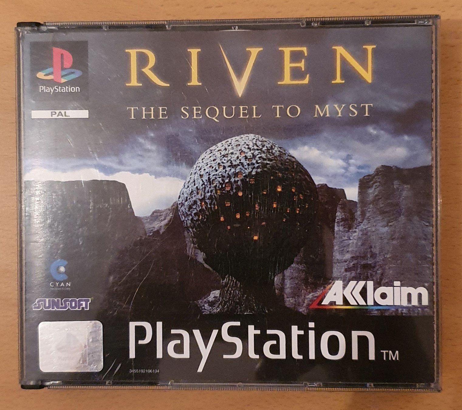 Sony PlayStation 1 PSX Game Riven - The Sequel to Myst (PAL) (Gebraucht ...