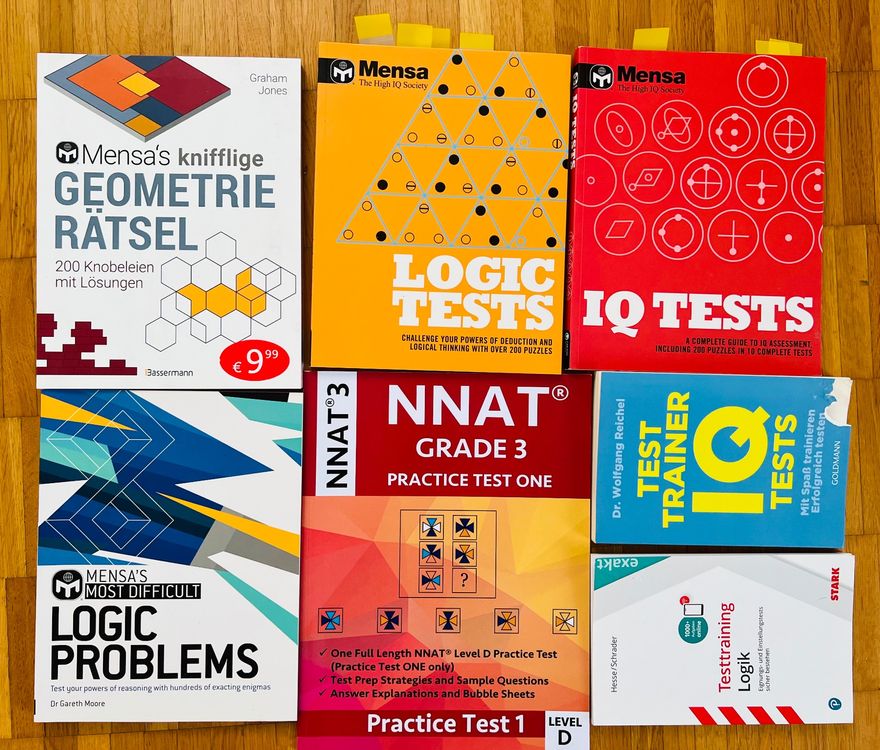 Logic Mensa IQ Tests 7 Bücher (Gebraucht) in Zürich für CHF 30 – mit ...