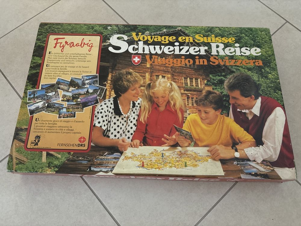 Schweizer Reise Brettspiel - Familienspass! (Gebraucht) in Suhr für CHF ...